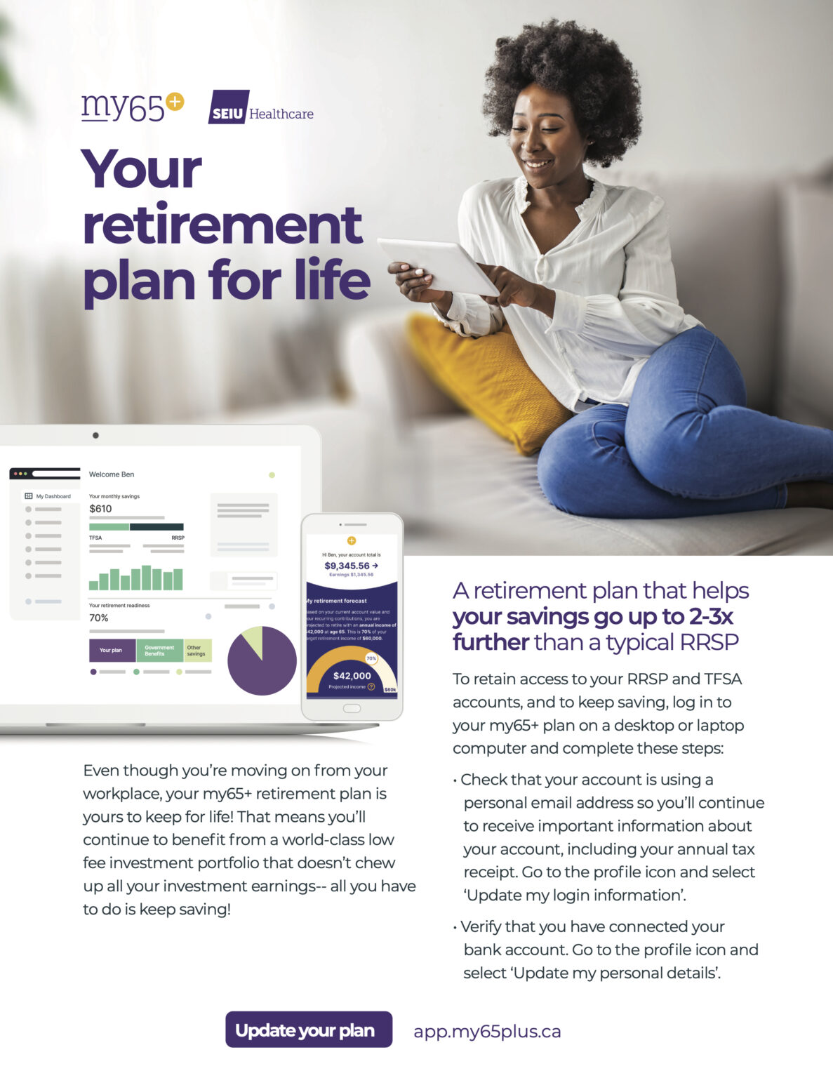 How to update your my65+ plan when employees leave - my65plus